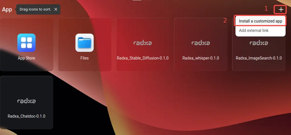CasaOS 部署 AI 应用 | Radxa Docs